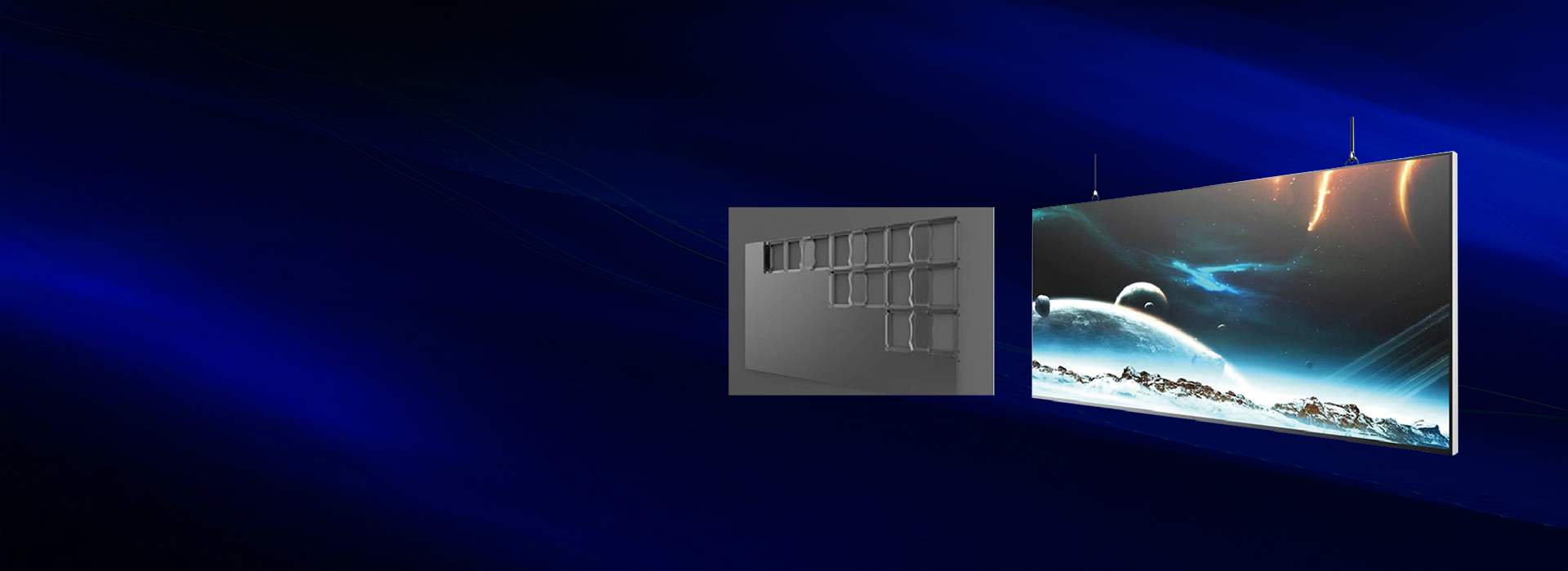 UpanelS: Intelligent Front Access 16:9 LED Display Unit | Unilumin
